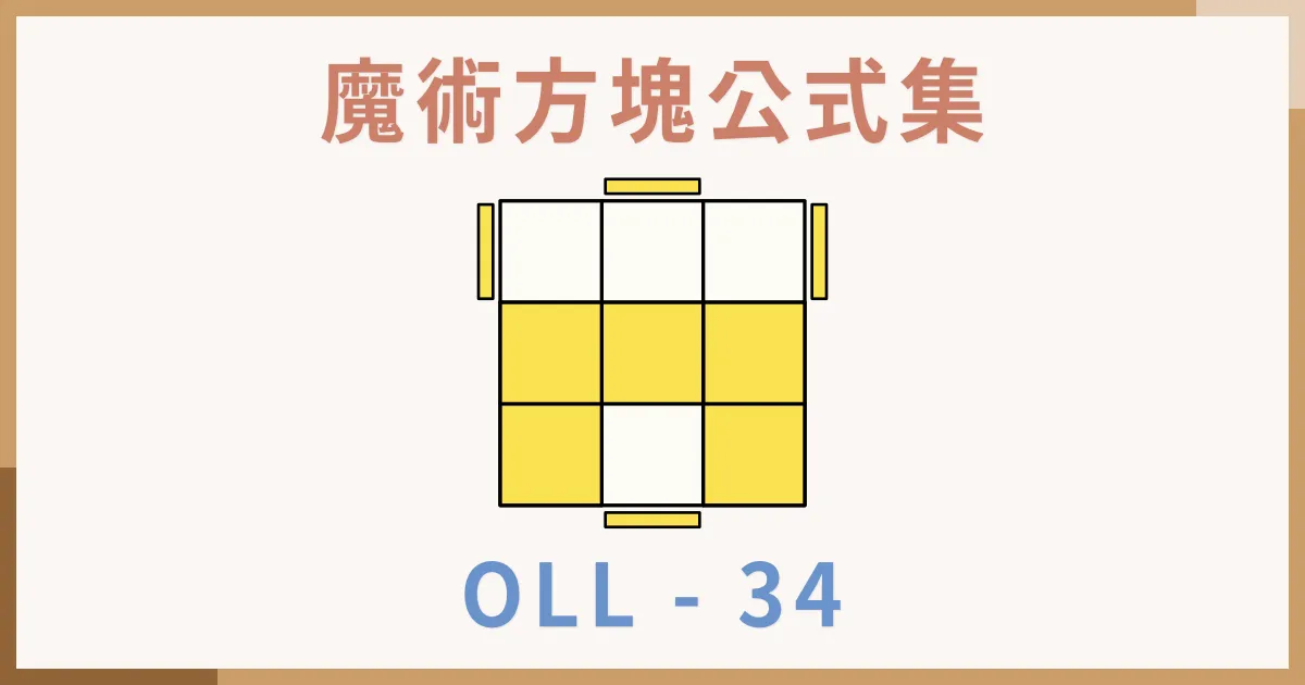 OLL - 34 - 一小時學盲解