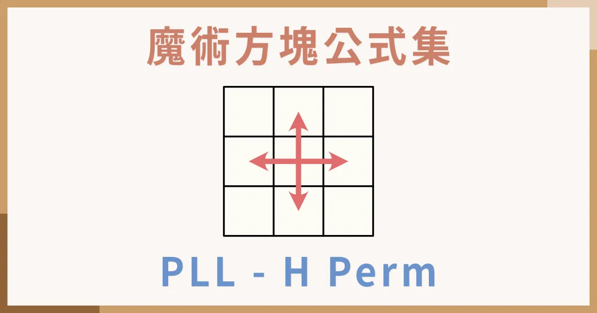 PLL - H Perm - 一小時學盲解